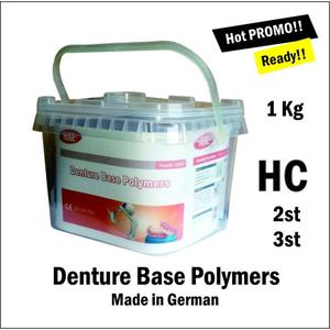 Jual Dental Powder Hot curing denture base polymers direbus isi 1 kg ...