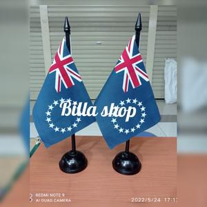 Jual Bendera Meja COOK ISLANDS tiang kayu - Jakarta Barat - haviu ...