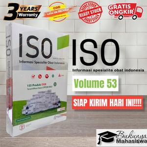 Jual ISO OBAT VOLUME 53 TAHUN 2021 BUKU FARMASI DASAR FARMAKOPE ...