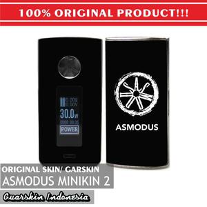 Jual Original! Mod Vape Asmodus Minikin 2 V2 Skin Garskin - Black Mate ...