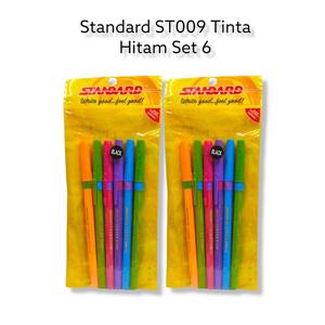 Jual Pulpen ST009 Grip Standard Bolpen Standar Tinta Hitam Tip 0 5 mm ...