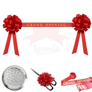 Jual Set Gunting Pita Satin PREMIUM Tulisan Grand Opening Peresmian ...