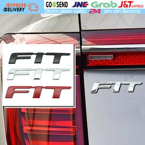 Jual Stiker Emblem Logo FIT Tulisan Honda FIT 3D Stiker Sticker Mobil ...