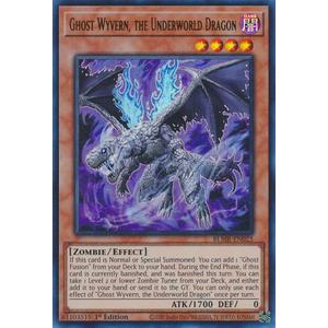 Jual Yugioh BLMR-EN025 Ghost Wyvern, the Underworld Dragon Ultra Rare ...