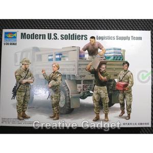 Jual Modern US Soldiers - Logistics Supply Team - Model kit Trumpeter - Kota Surabaya - eyll ...