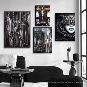 Jual Hans Rudolf Giger 、 H. R. Giger, Poster Karya Seni Salinan Seni ...