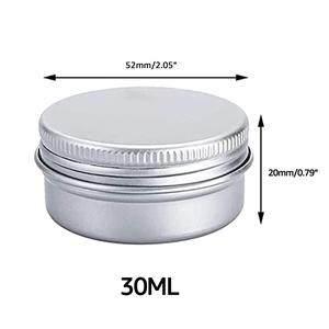 Jual Stat 20Pcs Botol Kosong Bahan Aluminum Ukuran 30ml Untuk Sample ...
