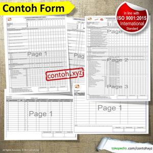 Jual NX0668 Contoh Penilaian Kompetensi Karyawan SoftCopy sesuai ISO ...