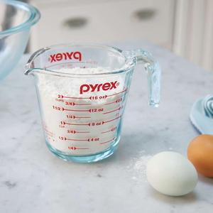 Jual pyrex gelas ukur 250 ml gelas takar measuring cup - 500 ml ...