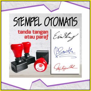 Jual Stempel Paraf Tanda Tangan - Kota Bandung - lilii_storee | Tokopedia