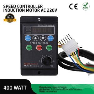 Jual speed controller induction motor ac 220v 400w digital speed 1 pha ...