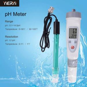 Jual PH Meter Air Digital Dengan Sensor Kabel Water pH Meter With Wire ...