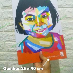 Jual CUSTOM VECTOR GAMBAR WPAP POP ART ILUSTRASI MINIMALIS MODERN ...