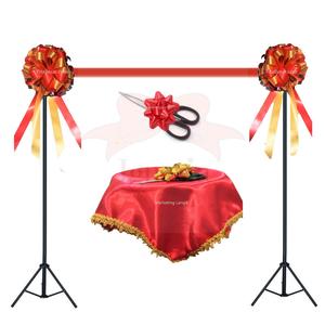 Jual Pompom Pita Grand Opening Hiasan Peresmian Gunting Pita Paket ...