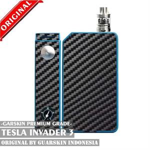 Jual Original! Garskin Skin Mod Vape Tesla Invader 3 - Carbon 3D Murah ...