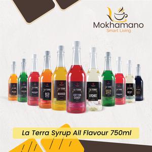 Jual La Terra Sirup Botol All Flavour Bottle Syrup Perisa Aneka Rasa ...