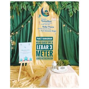 Jual Backdrop Background Dekorasi Ramadhan Idu Fitri Lebaran Acara ...