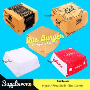 Jual Box Burger, Dus Burger, Kemasan Burger, Tempat Burger, Paper Tray ...