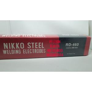 Jual KAWAT LAS NIKKO STEEL RD 460 AWS E6013 PACK 5 KG - 3,2MM - Kota ...