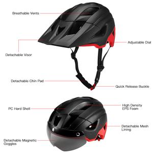 Jual Helm Sepeda Gunung dengan Pelindung Yang Dapat Dilepas Ultra ...