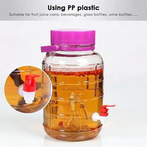 Jual RDSSHOP Botol Anggur Kaca Keran Plastik Katup Anggur Dispenser Air ...