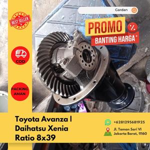 Jual Gardan Toyota Avanza | Daihatsu Xenia Ratio 8x39 Original ...