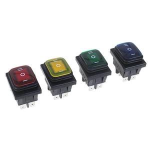 Jual AM ~ Saklar Rocker Perahu Otomatis, 1 Buah 30A/250V 6Pin - Kota ...