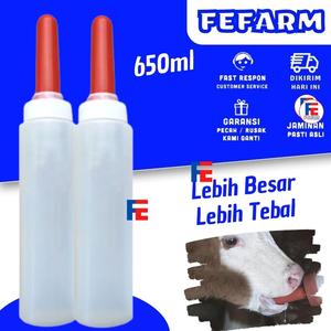 Jual Dot Botol Susu Pedet Anak Sapi Kerbau Lembu Ukuran 650ML FEFARM ...