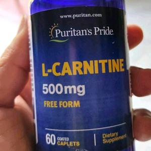 Jual Puritan Pride L Carnitine 500mg 60caps suplemen jantung kesuburan ...