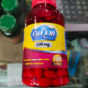 Jual Co Q10 100MG Co Enzyme 100MG Kesehatan Jantung Isi 100 ORIGINAL ...