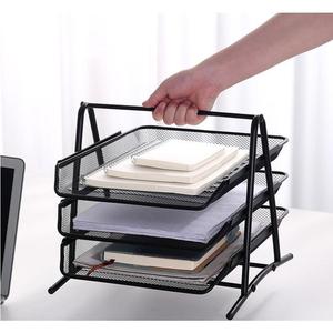 Jual Rak besi dokumen Kertas besi 4 susun Tray besi 4 susun Limited ...