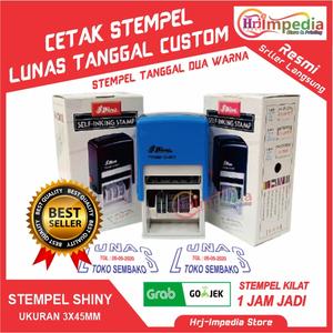 Jual Cetak Stempel Tanggal Design Custom 2 Warna Cetak Stempel Tanggal ...