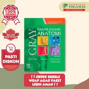 Jual KEDOK - GRAY DASAR-DASAR ANATOMI ED.02 - RICHARD L. dRAKE A. WAYNE ...