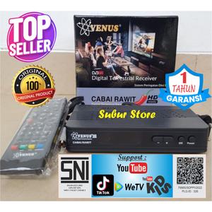 Jual SET TOP BOX VENUS CABAI RAWIT DVBT2 DVB-T2 GARANSI 1 TAHUN Limited ...