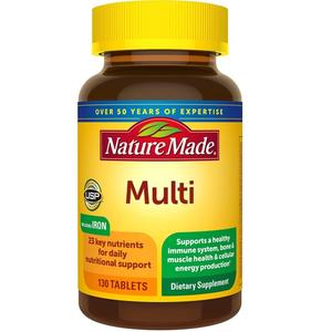 Jual Nature Made Multi Complete with Iron 130 Tablets Limited - Jakarta ...