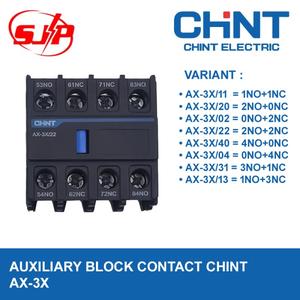 Jual AUXILIARY BLOCK CONTACT CHINT AX-3X/11/20/02/22/40/04/31/13 ...