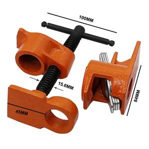 Jual Pipe Clamp Fixture 3/4 klem press Papan Kayu Palet For Woodworking ...