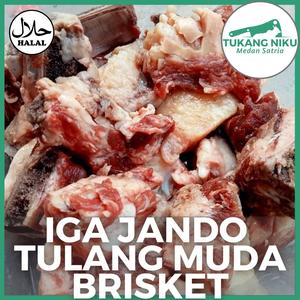 Jual IGA JANDO TULANG MUDA - BRISKET BONE SANDUNG LAMUR DAGING SAPI KG ...