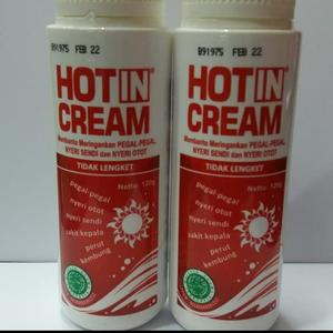 Jual Hot in Cream Original Botol 120 grHotin Cream Original Botol Putih ...