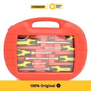 Jual Krisbow Screwdriver Set Obeng (10 Pcs) Lrsst10 - Kota Tangerang ...