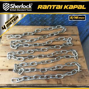 Jual Rantai Besi / Kapal Galvanis 8 Mm ( 5/16 Inch ) Panjang 4 Meter ...