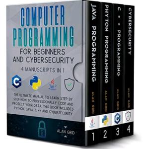 Jual COMPUTER PROGRAMING FOR BEGINNERS AND CYBERSECURITY 4 BOOK IN 1 ...