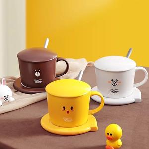 Jual gelas set keramik cangkir tatakan pemanas gelas mug listrik gift ...