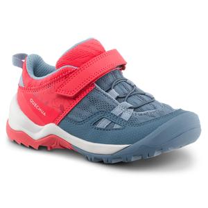 Promo DECATHLON QUECHUA Sepatu Hiking Anak Crossrock - biru pink ...