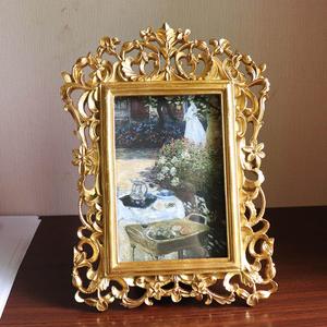 Jual Bingkai Foto Resin Emas Antik, Bingkai Foto 4X6 Inci Mudah ...