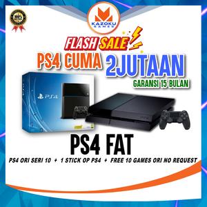 Jual PS4 FAT PLAYSTATION 4 FAT FW ORIGINAL FREE GAME PERMANEN 500Gb ...