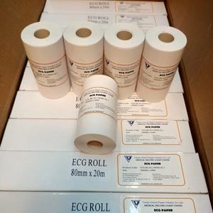 Jual Kertas ECG roll 80mm×20M kertas ECG roll 80×20 kertas ecg r3 ...
