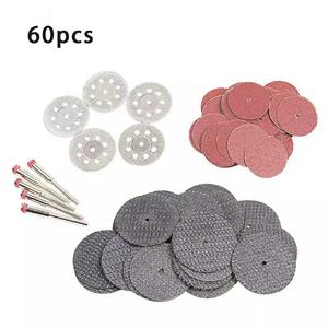 Jual ISI 60pcs Mata Potong Plat Besi Baja Ringan Galvalum Diamond ...