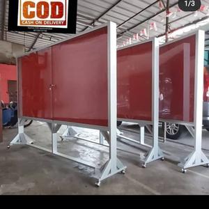 Jual SALE TERBARU!!! PAPAN MADING INFORMASI KACA STANDING UK120X240 ...