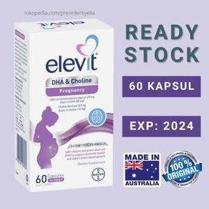 Jual Elevit DHA for Pregnancy Breastfeeding 60 Capsules MADE IN ...